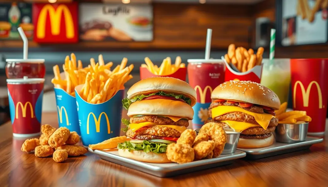 Mcdonalds lunch time store